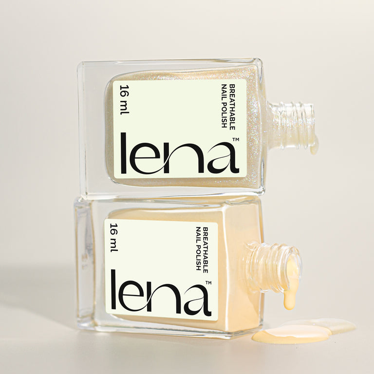 LENA Breathable & Water-Permeable Halal Nail Polish - Flawless Make Up ...