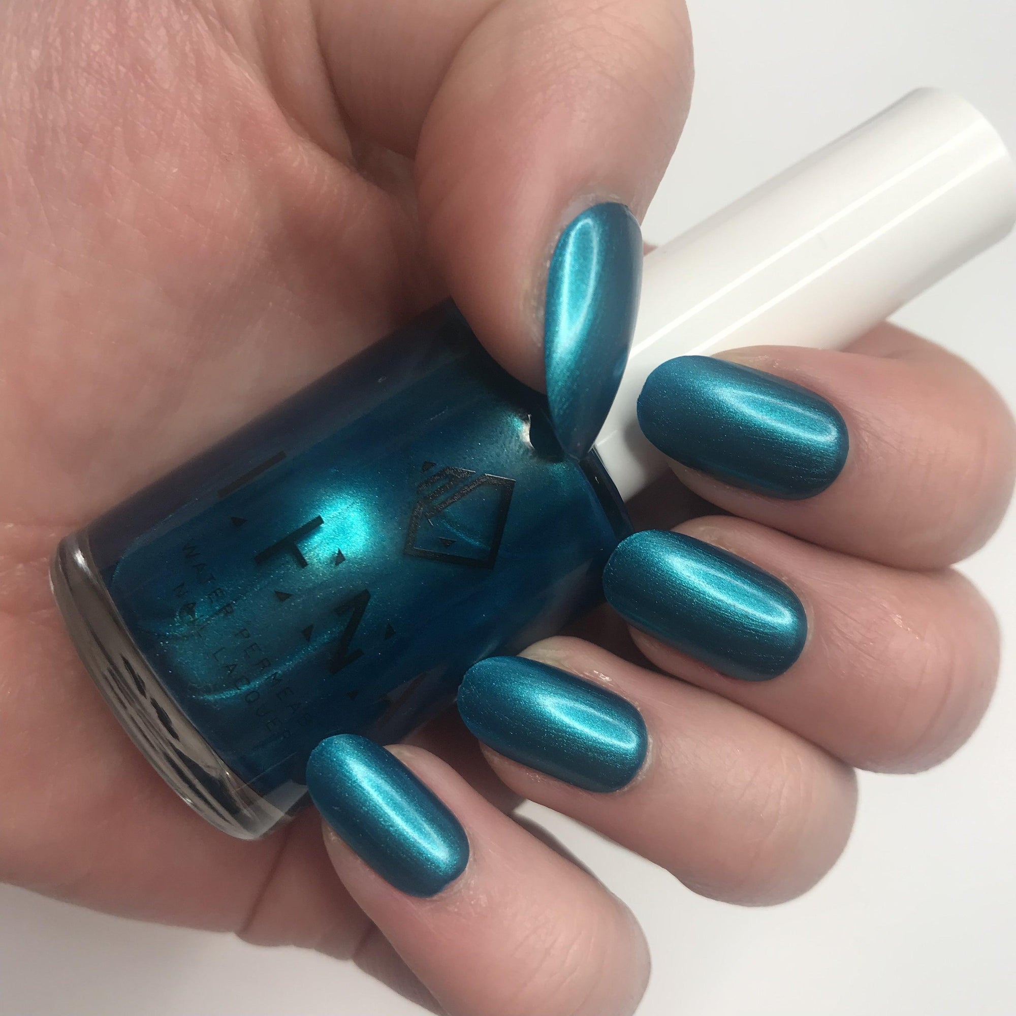 Breathable Halal Nail Polish - Toe-tally Teal - LE109 by LENA – LENA ...